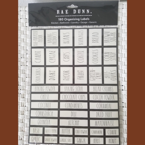 Rae Dunn | Storage & Organization | Rae Dunn New 8 Household Organizing ...